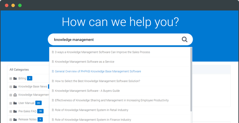 Knowledge Base Software | PHPKB Knowledge Base Software | PHPKB